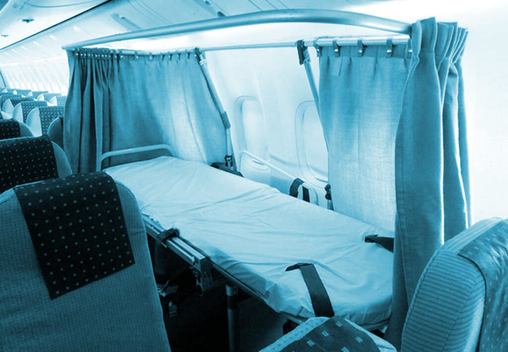 Commercial Flight Stretchers | Bluedot Air Ambulance